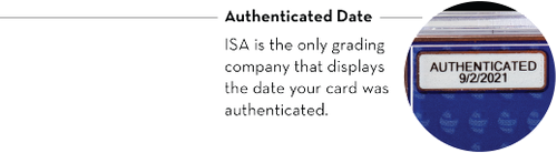 Card Grading Services | ISA Grading